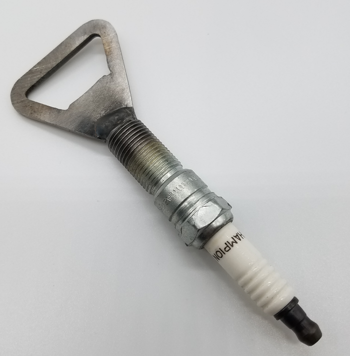 Spark Plug Bottle Opener – 4 Phase Fabrication
